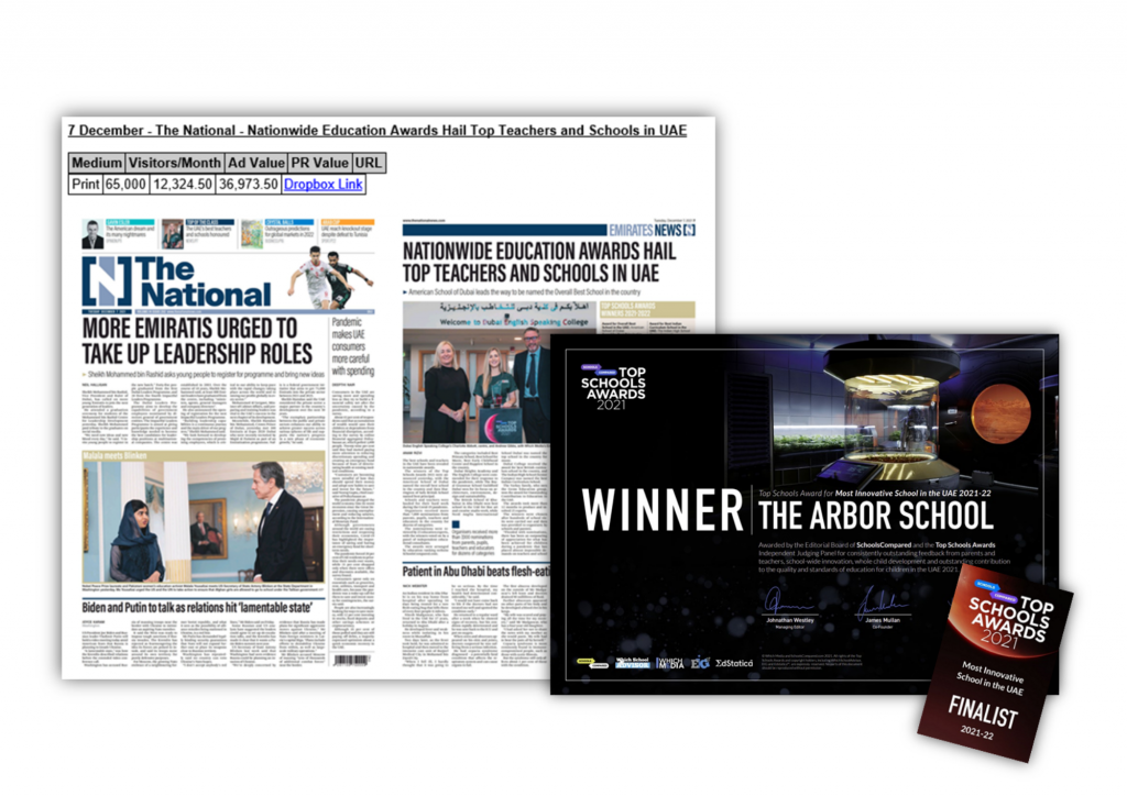 News - The Arbor School Dubai The Arbor School Dubai